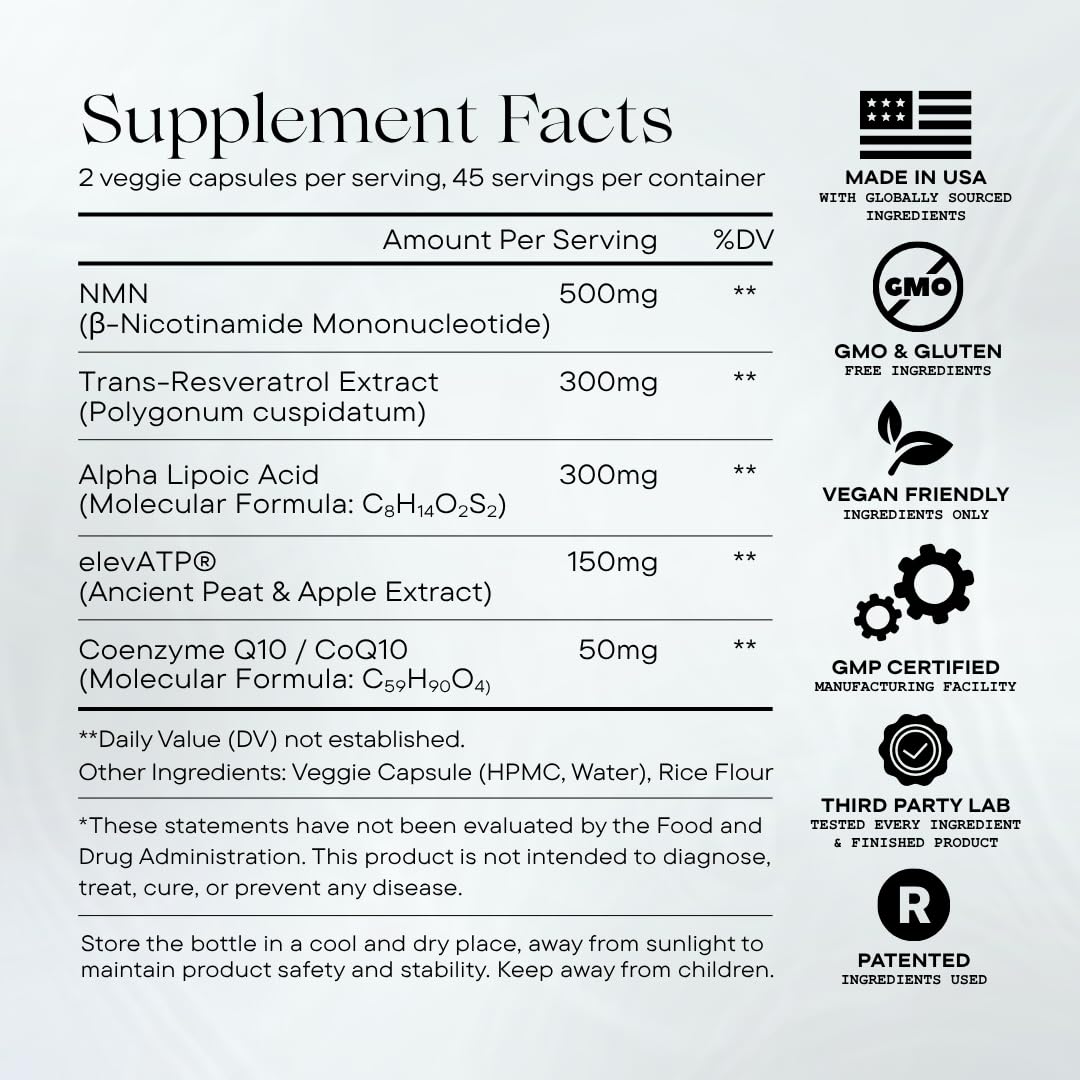 NMN supplement for improved endurance