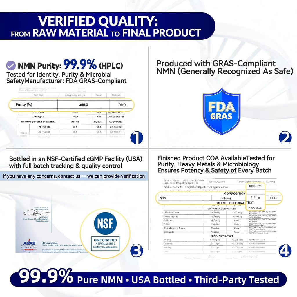 NMN supplement for longevity