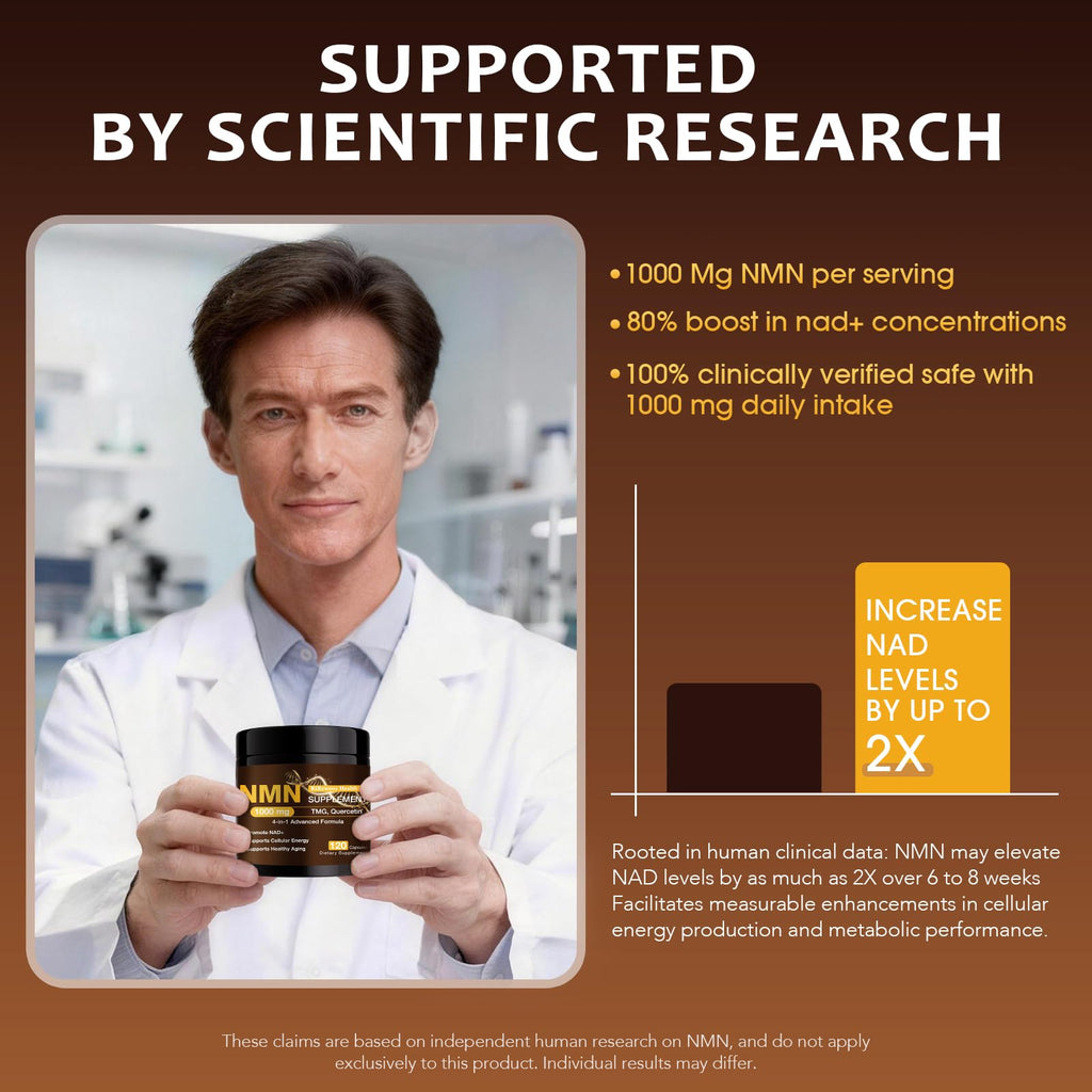 NMN supplement supports healthy aging