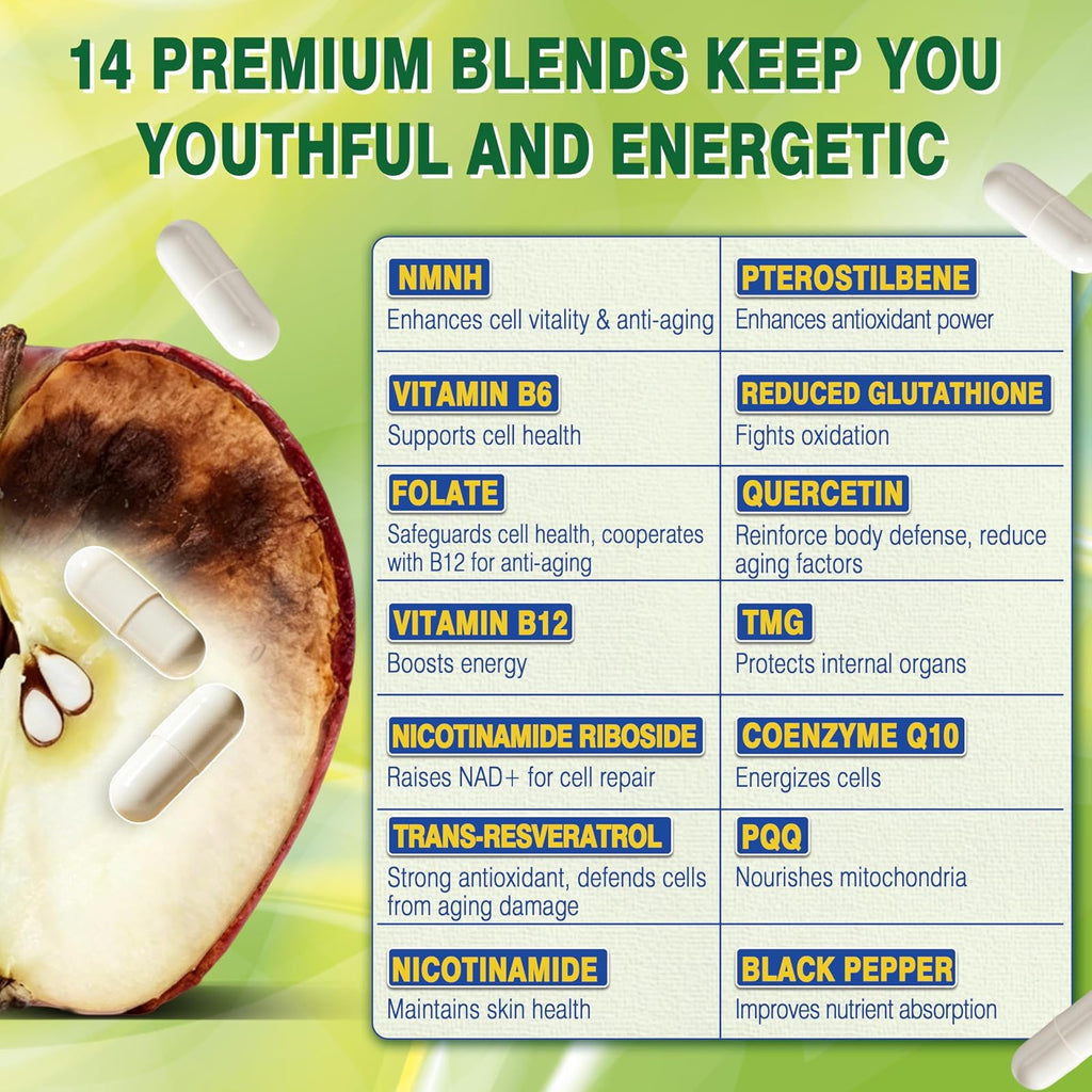 NMNH 120 capsules for daily wellness