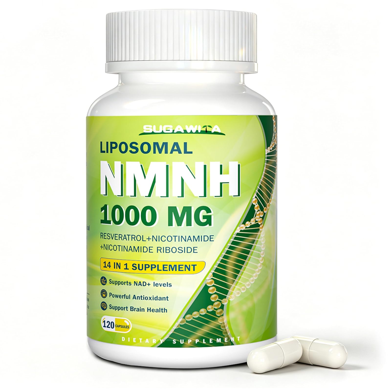 NMNH Vitamin B3 1000 mg capsules