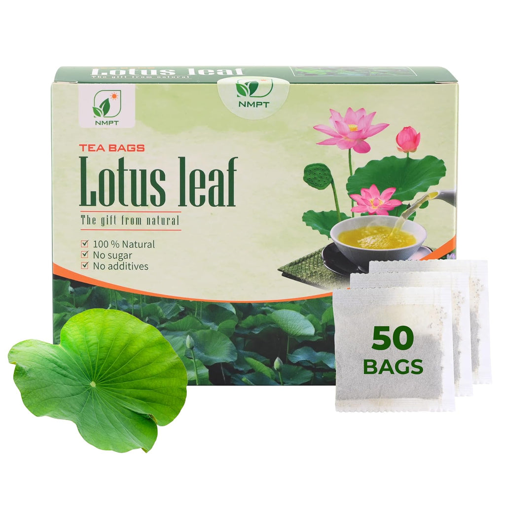 NMPT dried lotus leaf tea bags