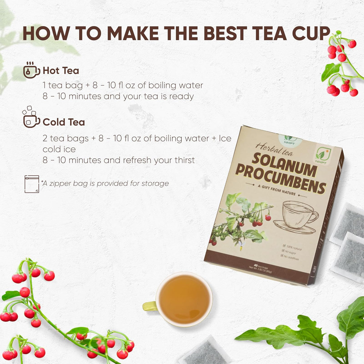 NMPT tea for wellness and vitality