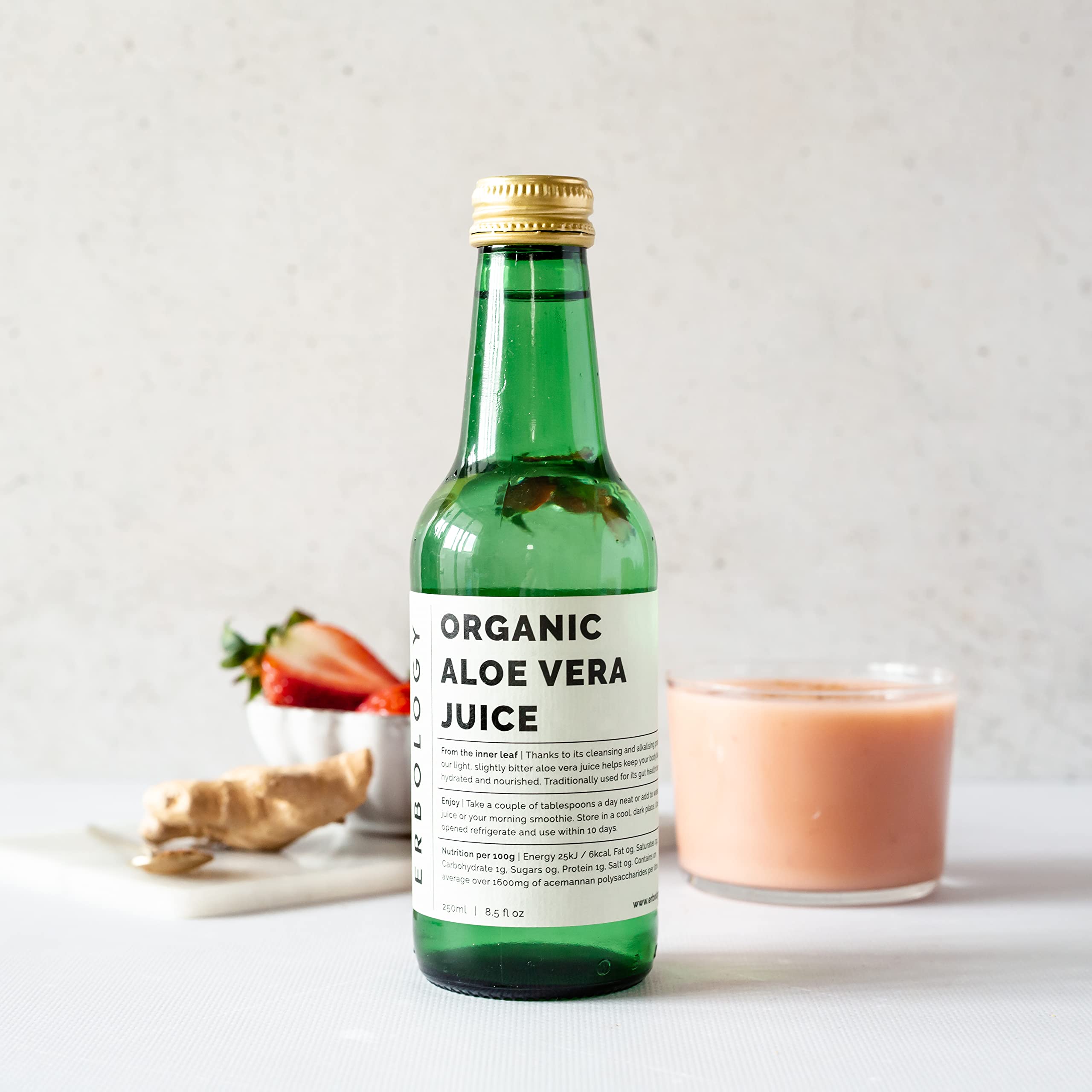 no added sugar aloe vera juice