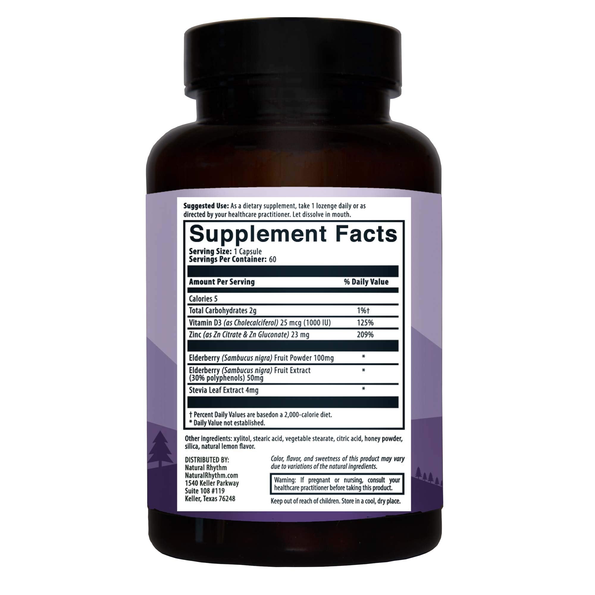 no added sugar elderberry health boost