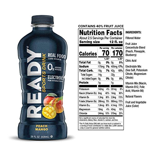 no added sugar sports drink
