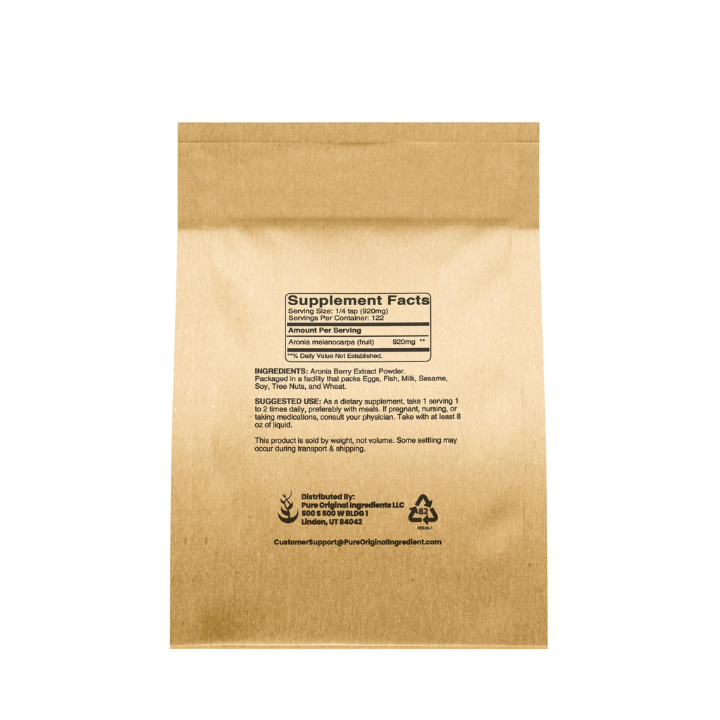 no additives aronia berry powder