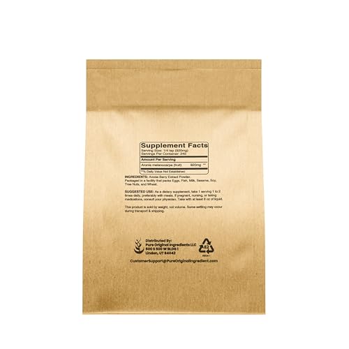 no additives aronia berry powder