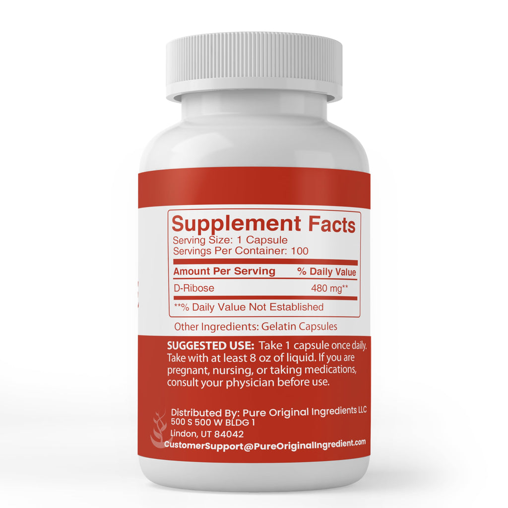 no additives D-Ribose supplements