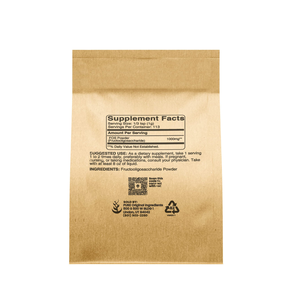 no additives FOS powder benefits