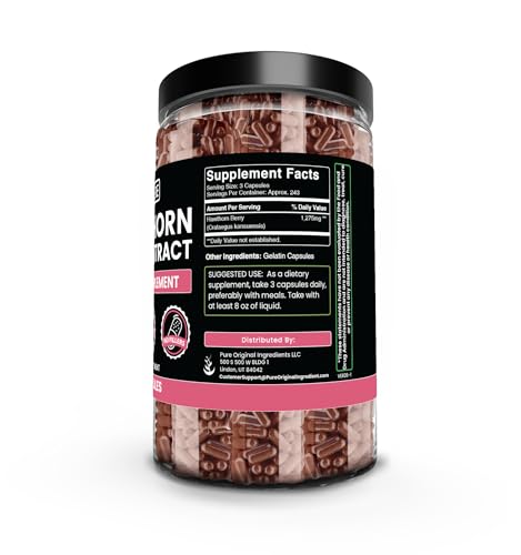 no additives hawthorn berry extract