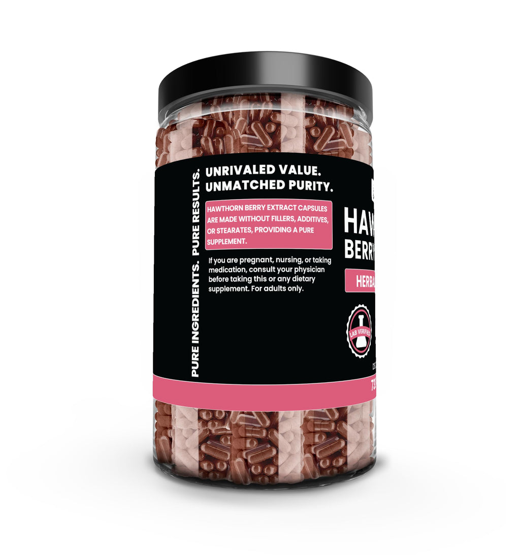 no additives in hawthorn berry capsules