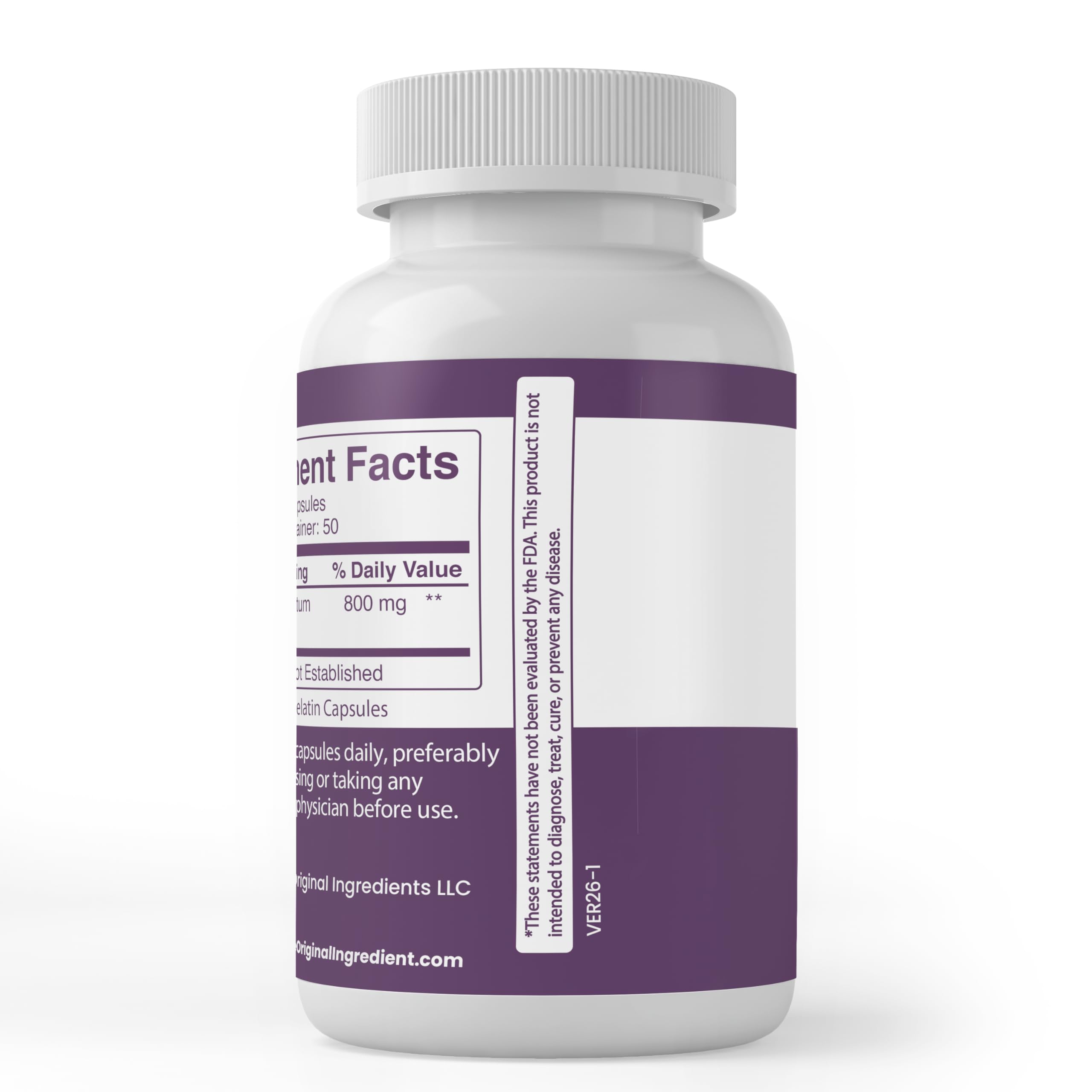 no additives in st. john's wort capsules