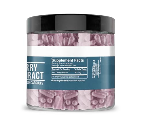 no additives in tart cherry capsules