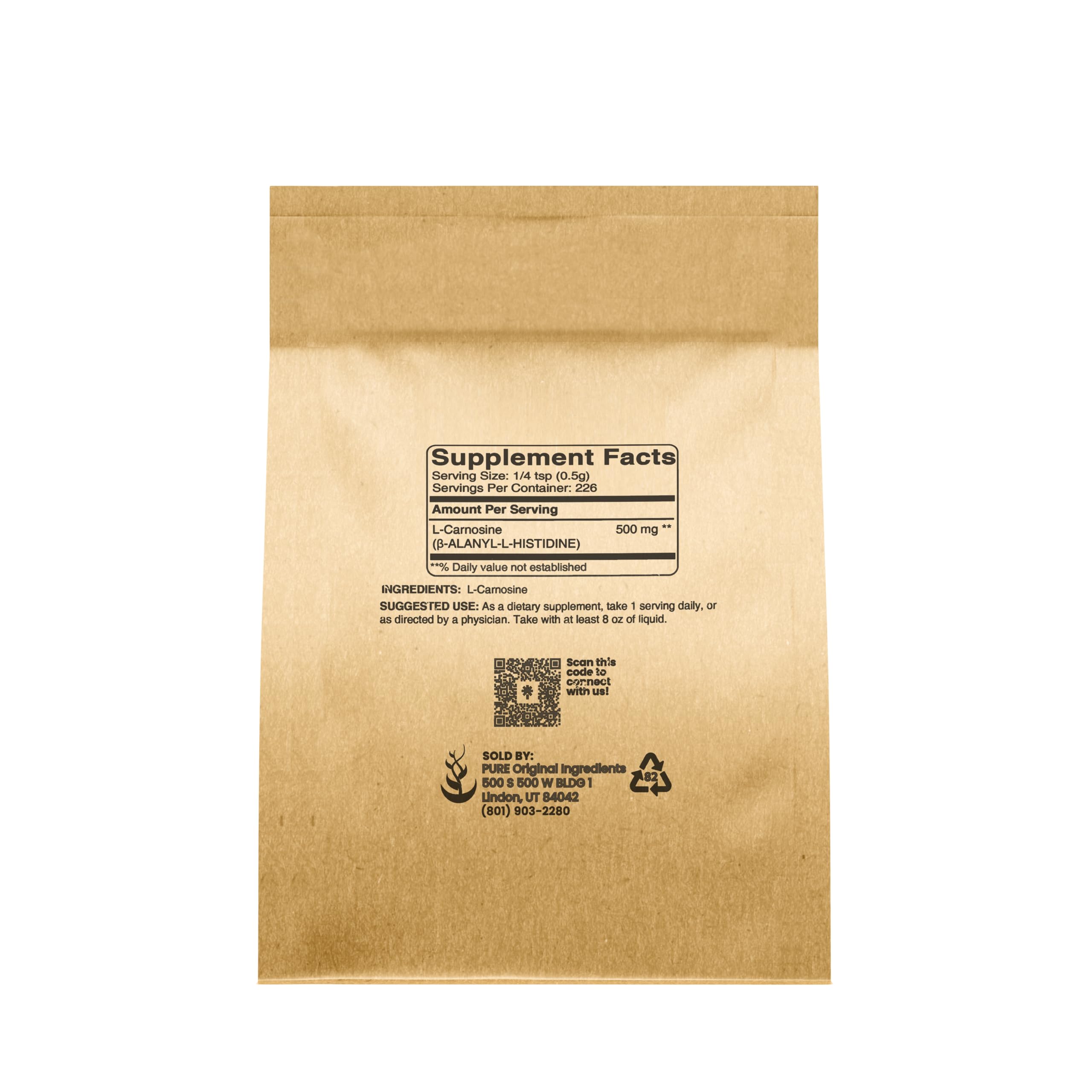 no additives l-carnitine powder
