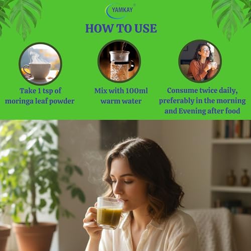 No additives Moringa herbal supplement