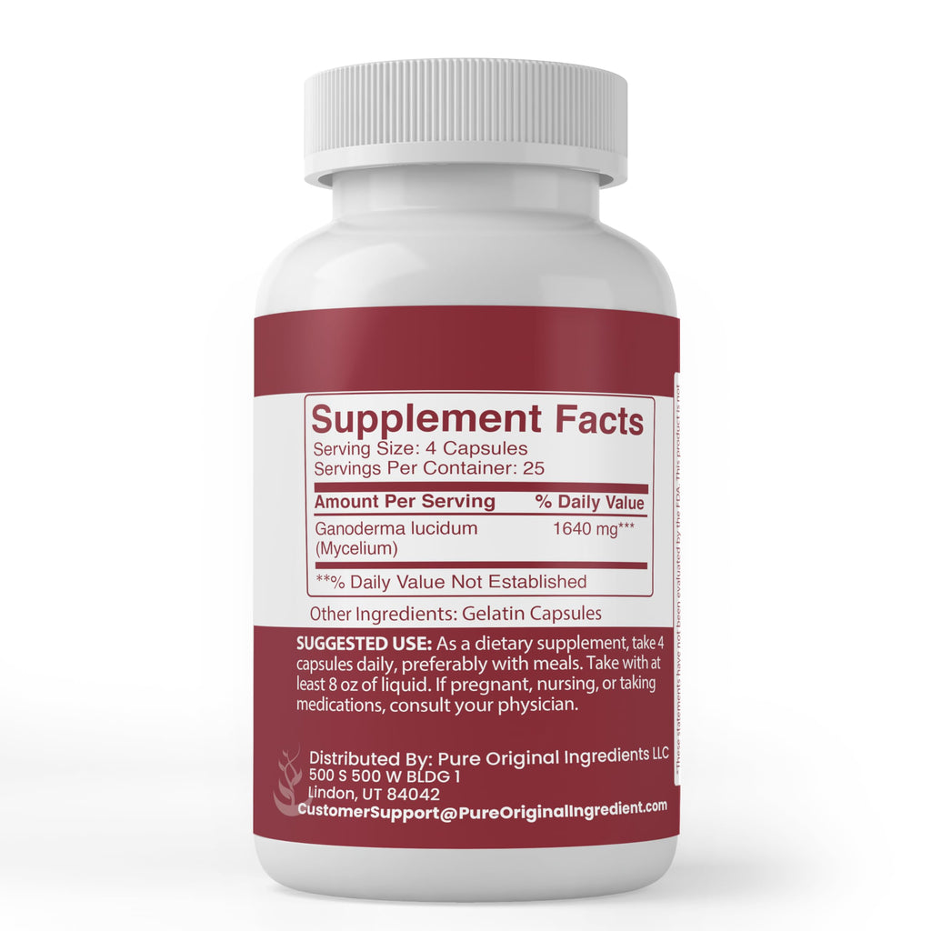 no additives mushroom capsules