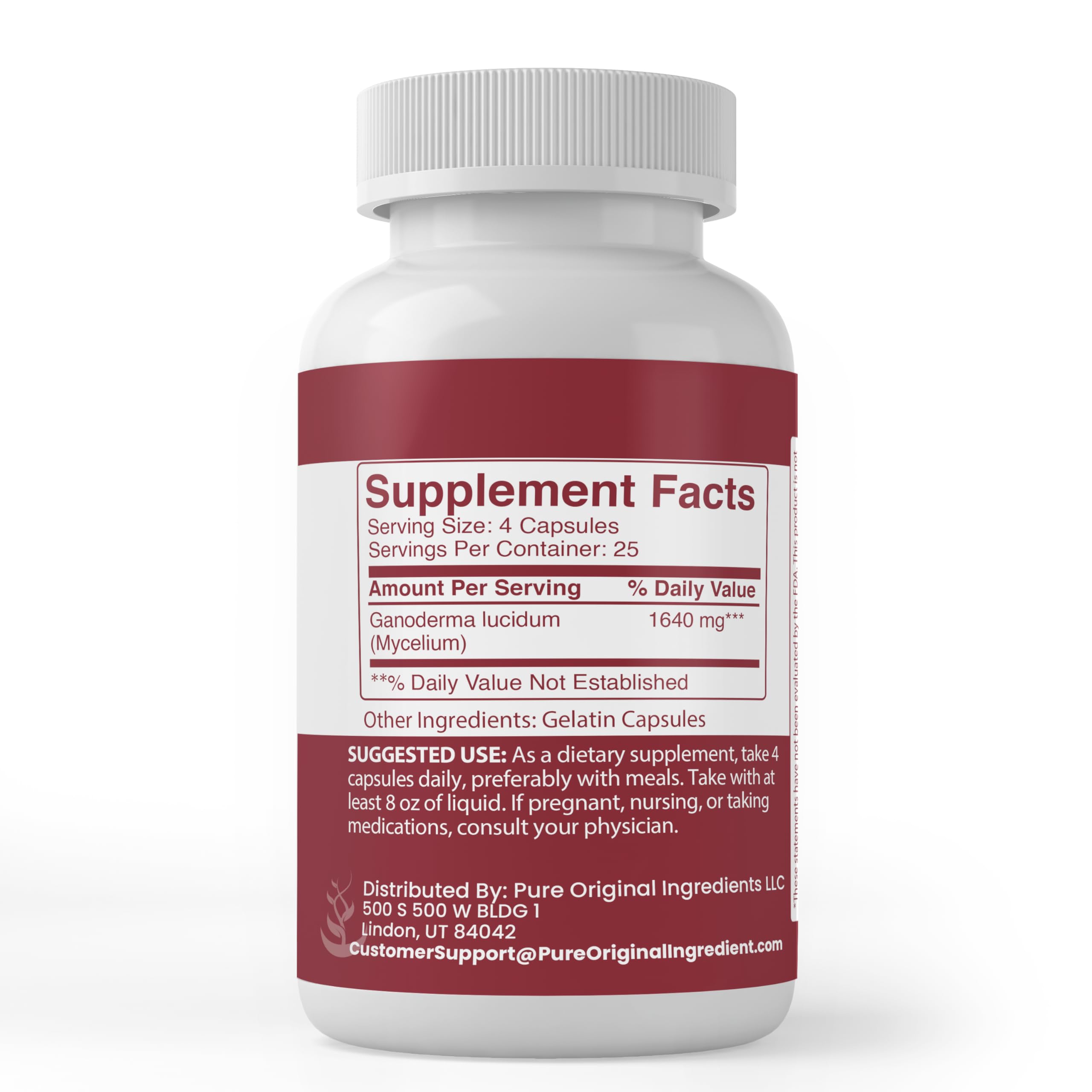 no additives mushroom capsules