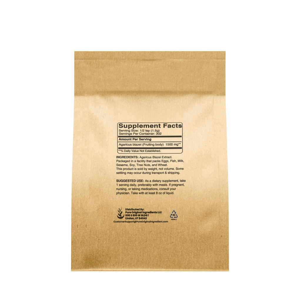 no additives mushroom powder