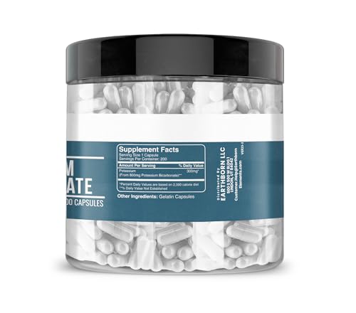 no additives potassium capsules