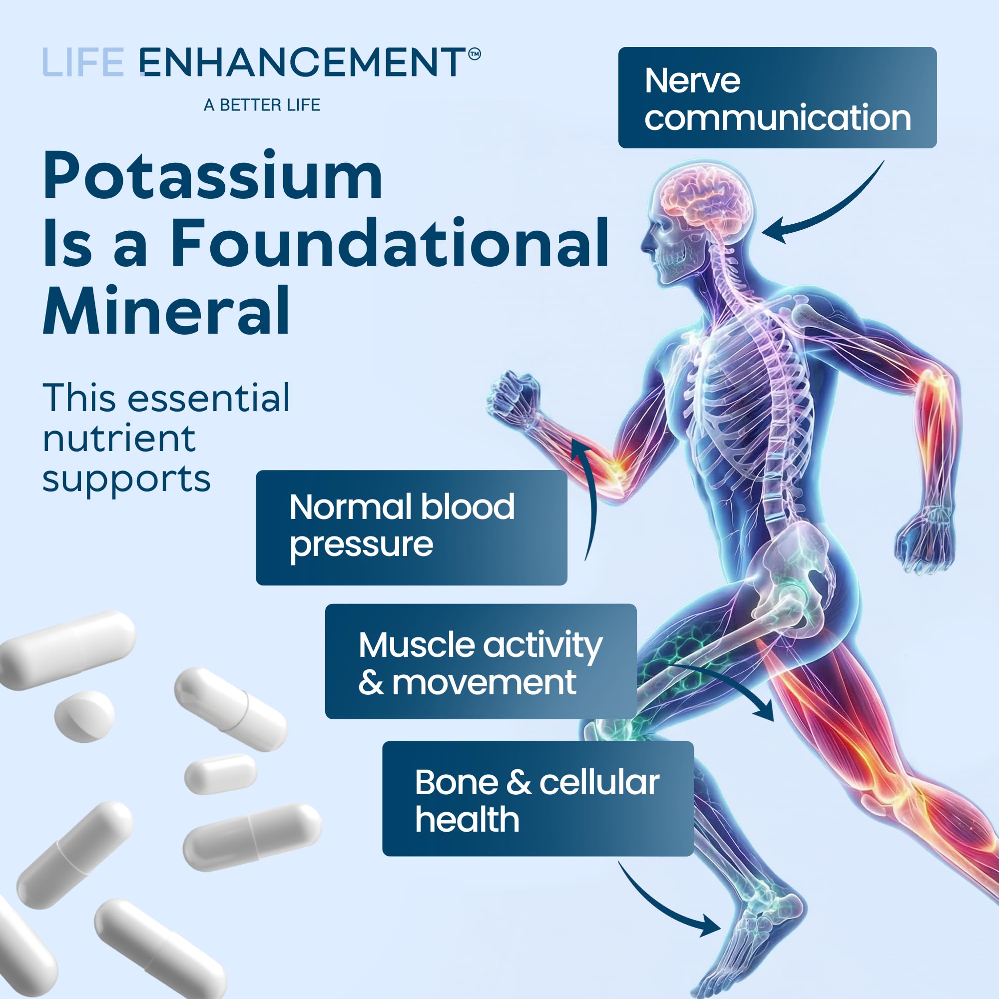 no additives potassium supplement