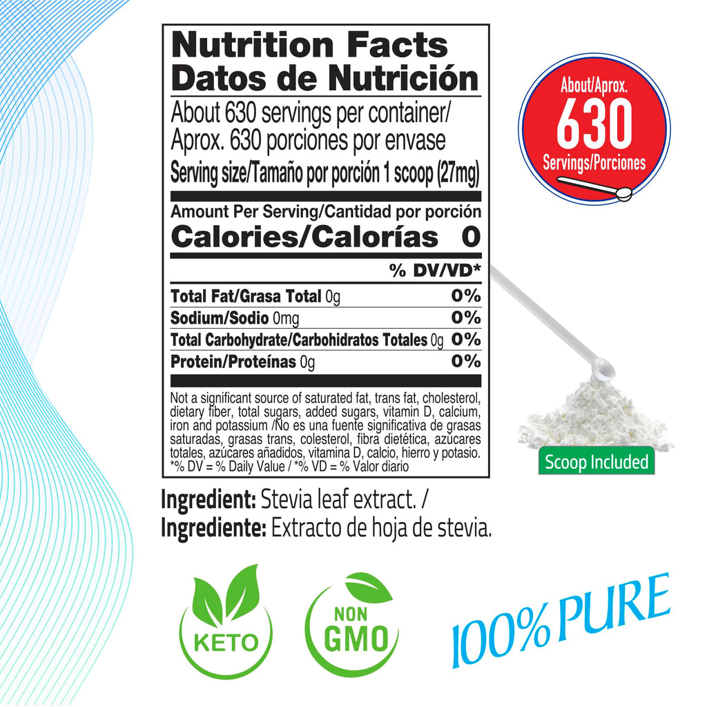 no artificial sweeteners in stevia