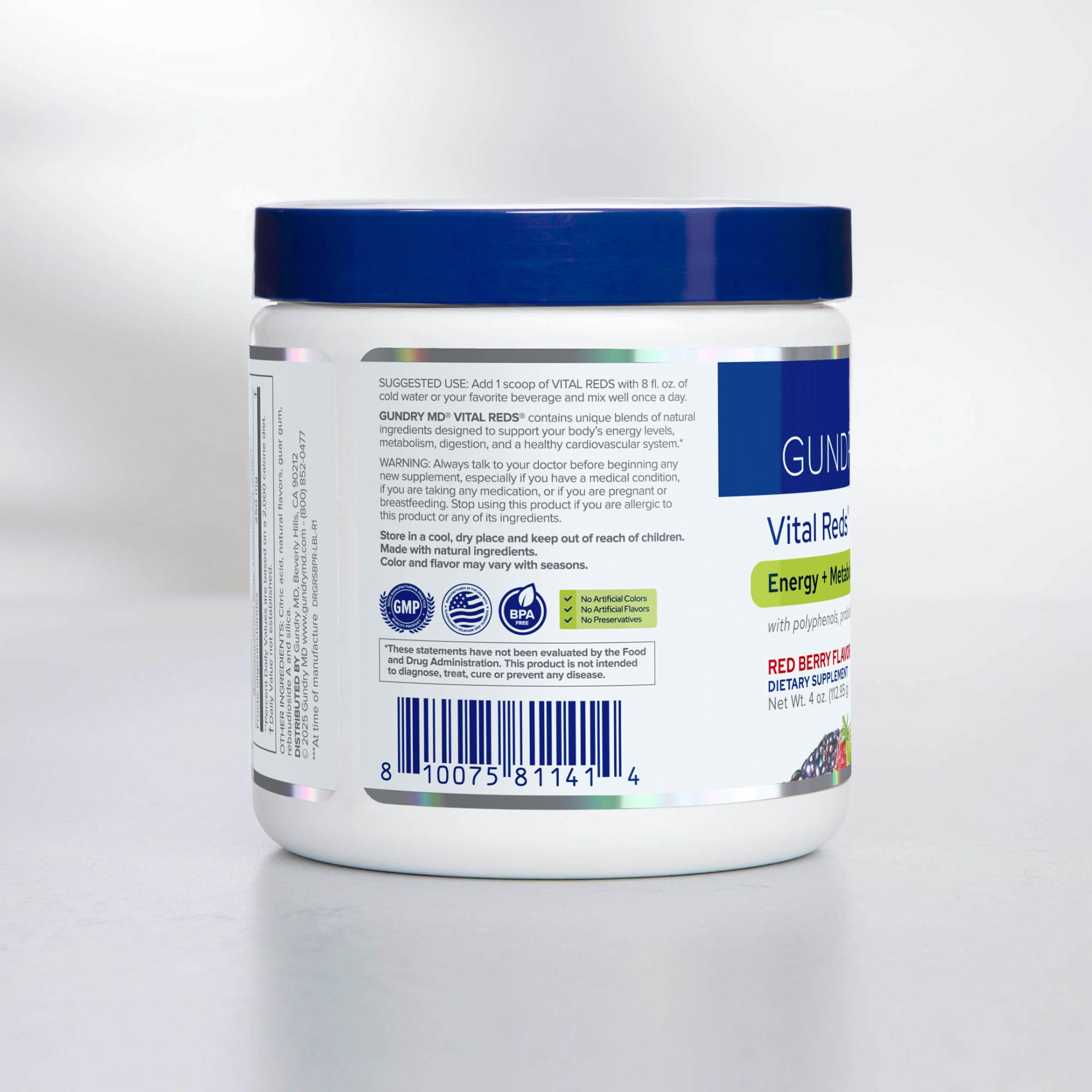 no artificial sweeteners supplement