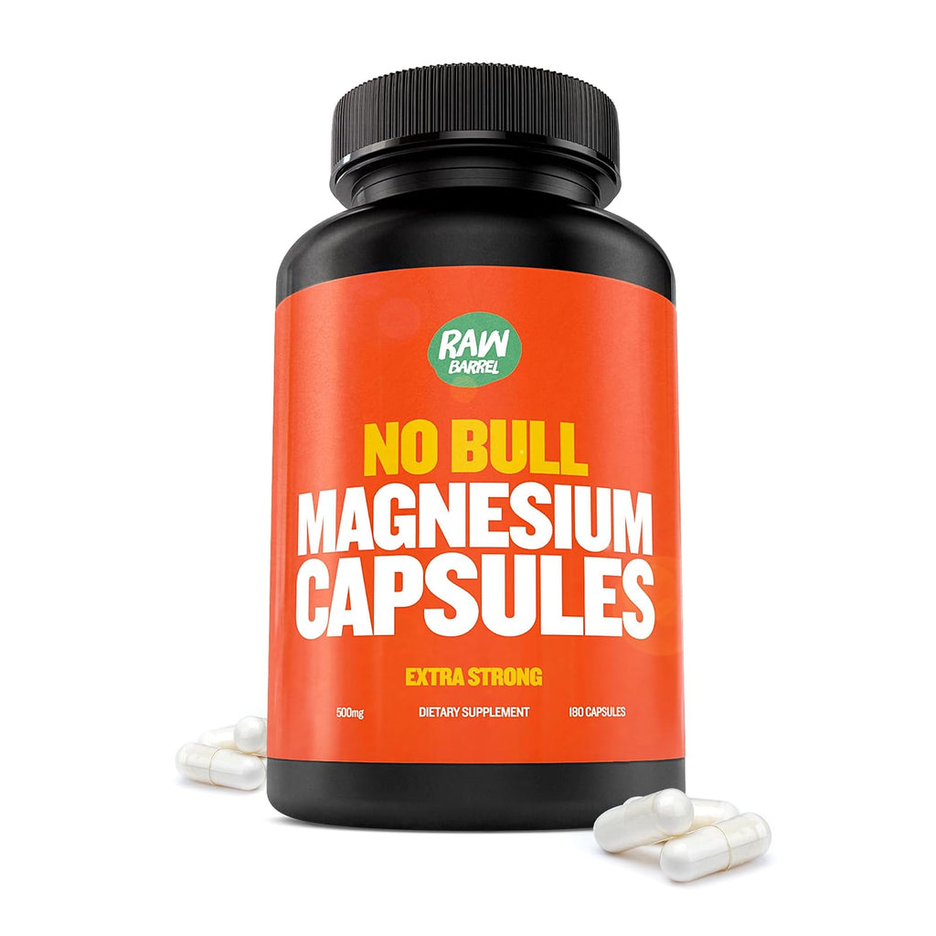 No Bull magnesium citrate capsules