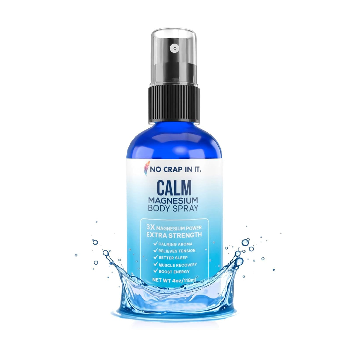 No Crap In It magnesium spray for relaxation
