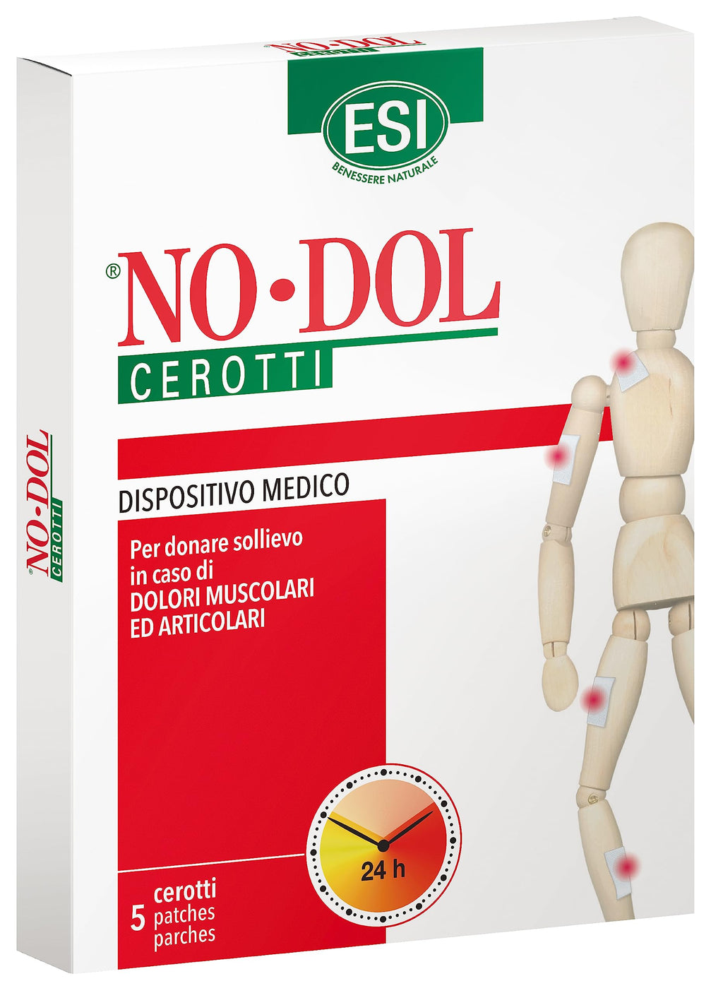 No Dol adhesive bandages for cuts