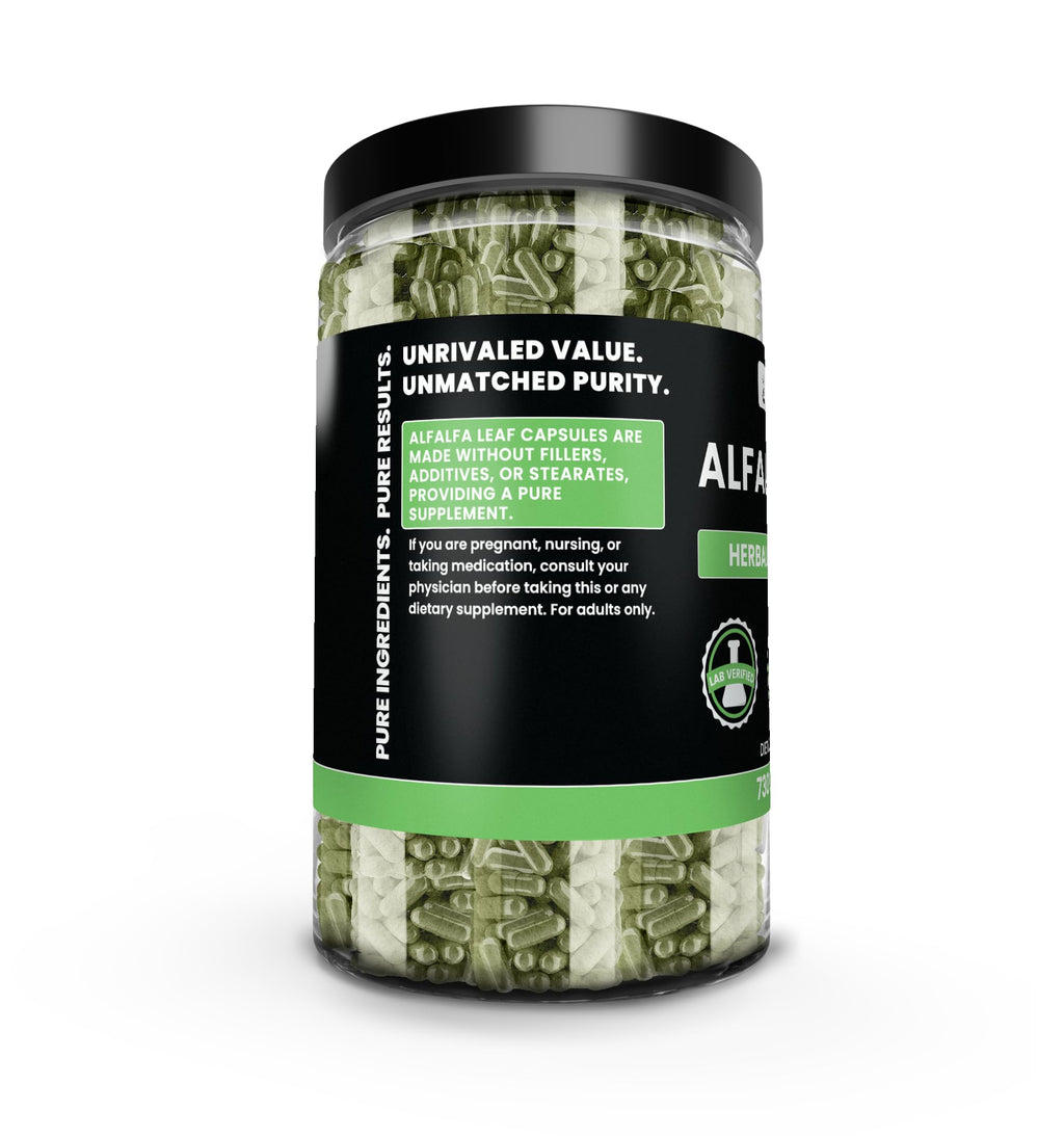 no fillers alfalfa capsules