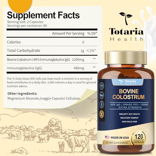 no fillers colostrum health benefits