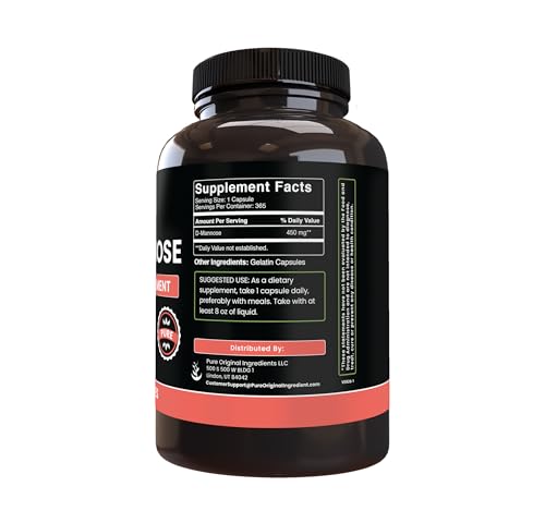 no fillers D-Mannose for purity