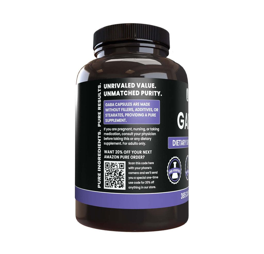 no fillers GABA for total wellness