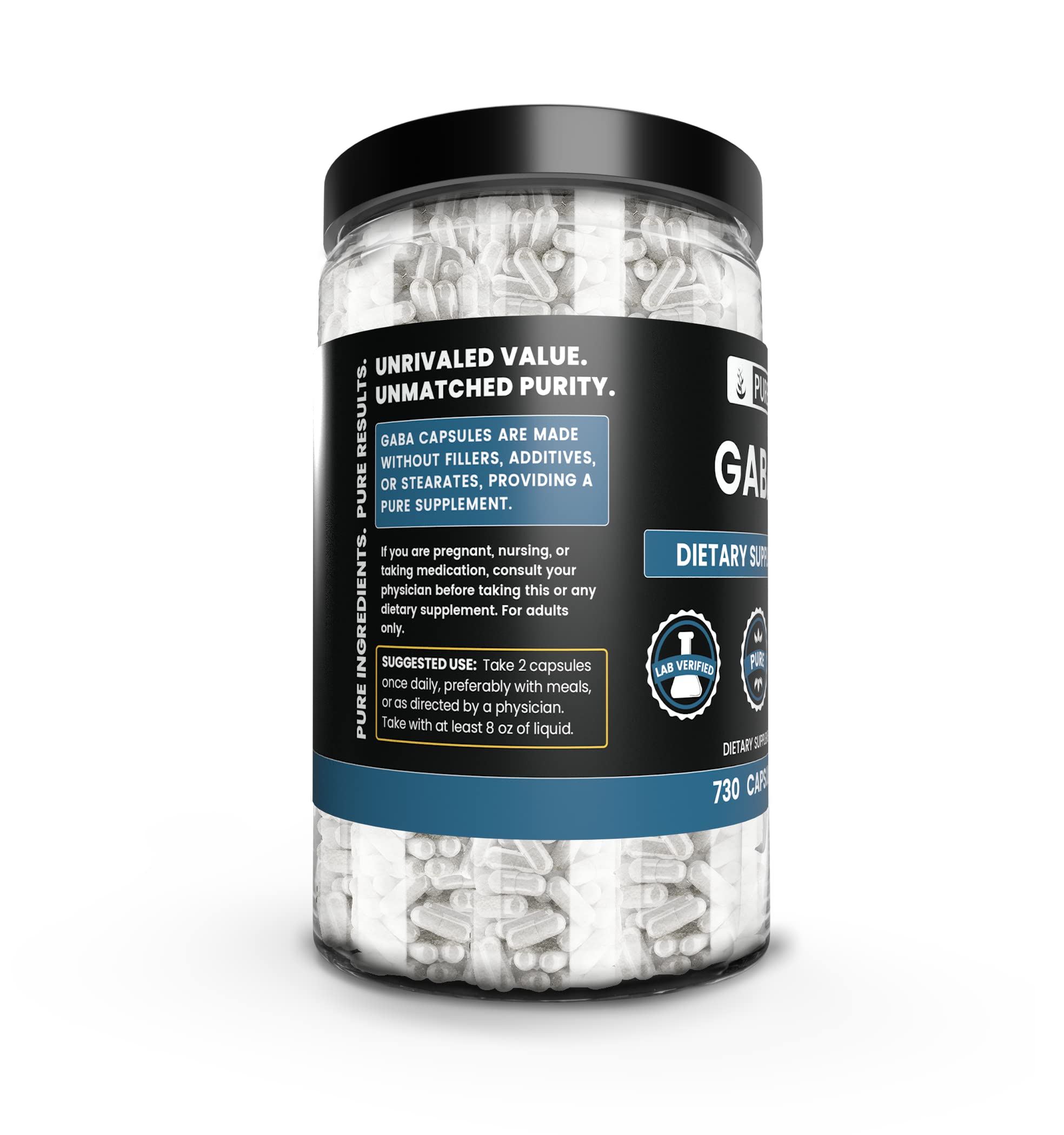no fillers GABA supplement benefits