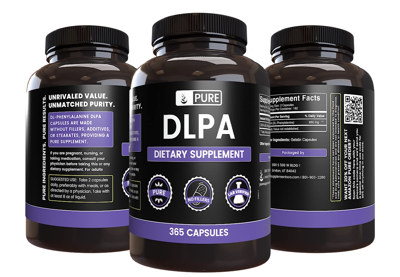 no fillers in DL-Phenylalanine capsules