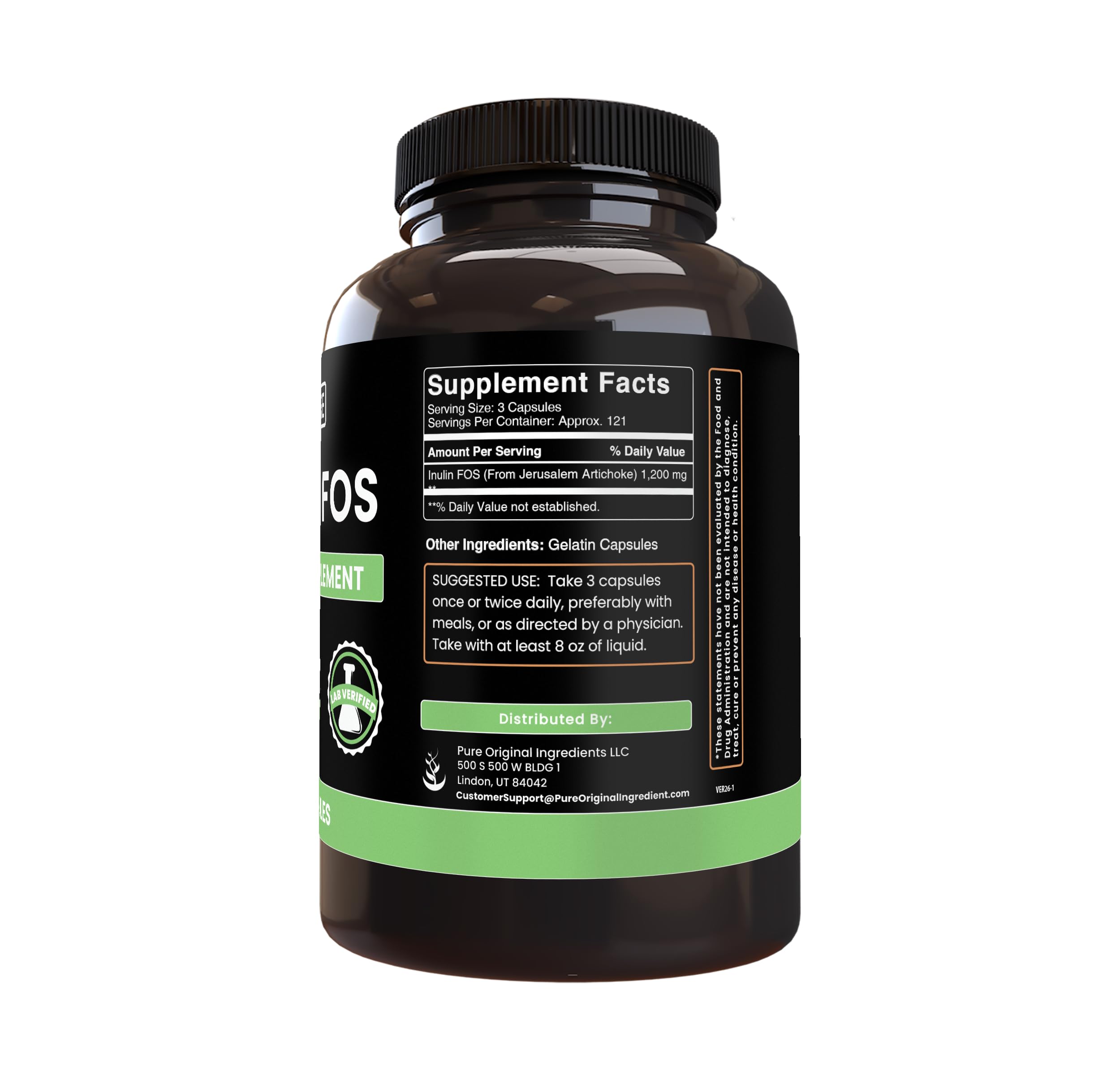 no fillers in inulin capsules