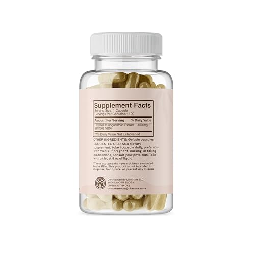 no fillers in lavender capsules