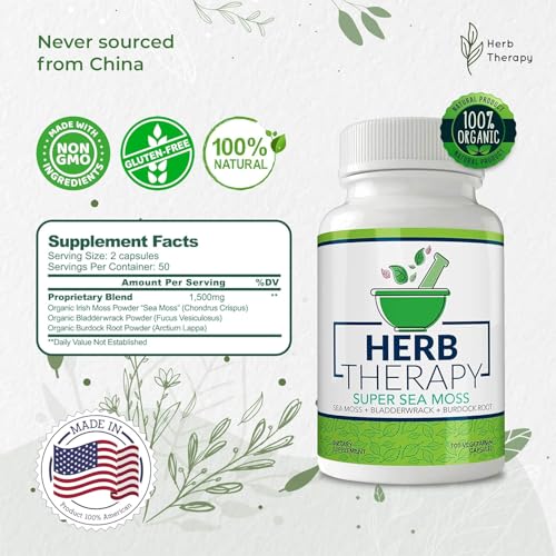 no fillers in sea moss capsules