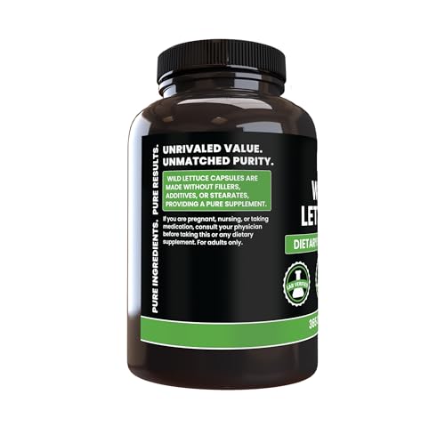 no fillers in wild lettuce capsules