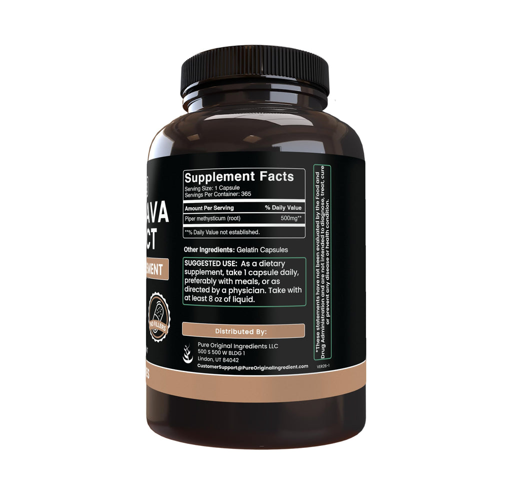 no fillers kava kava product