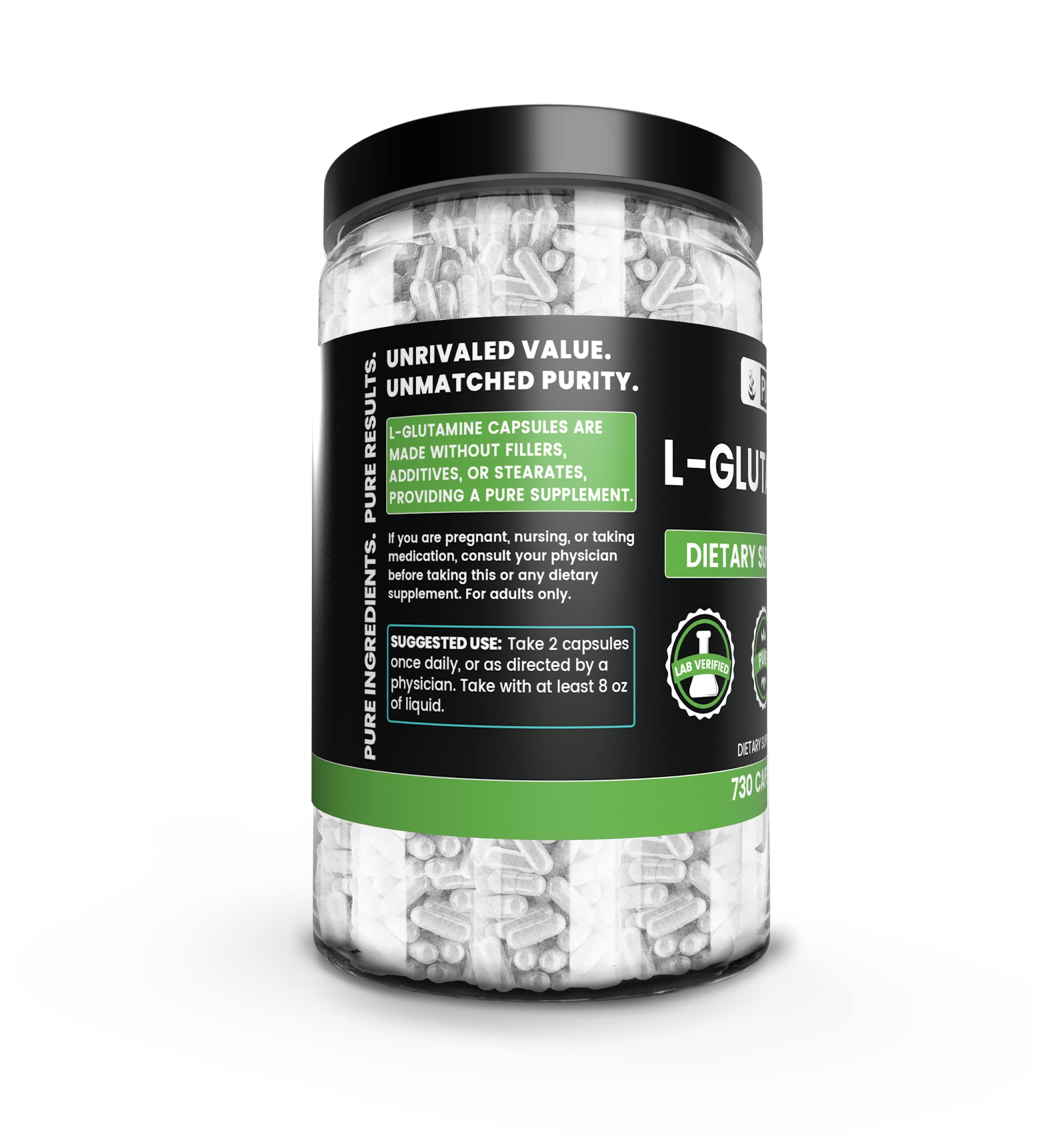 no fillers l-glutamine for athletes