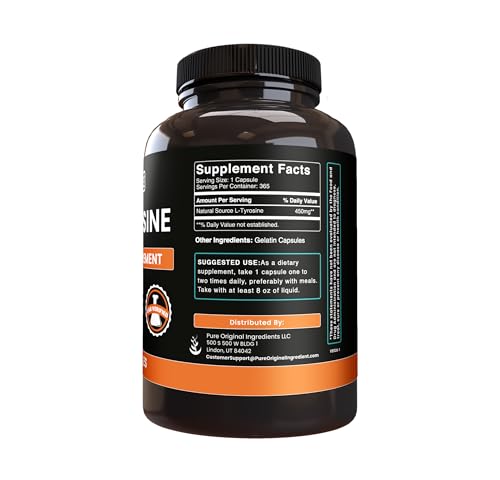no fillers L-Tyrosine supplement