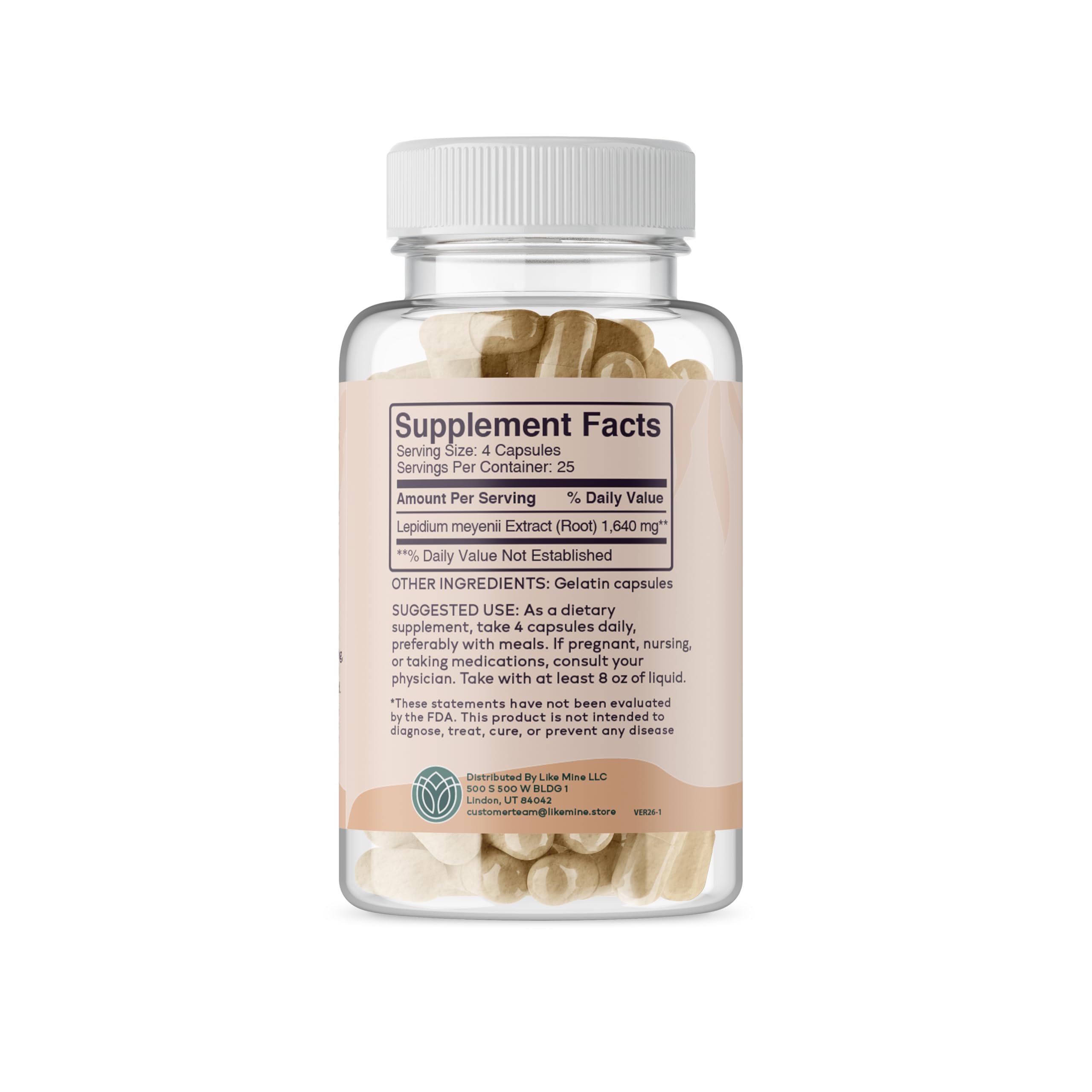 no fillers maca root
