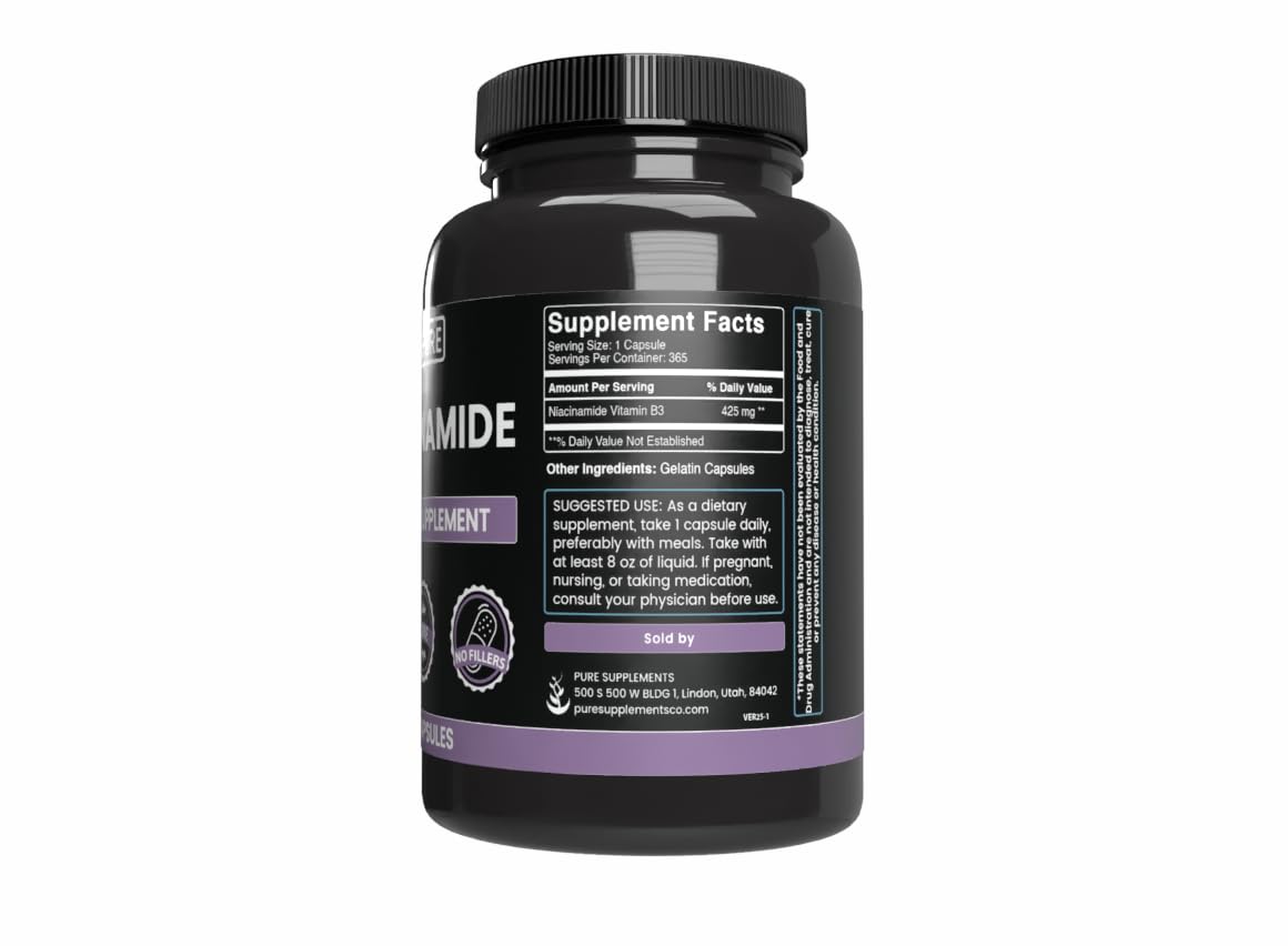 no fillers niacinamide for purity