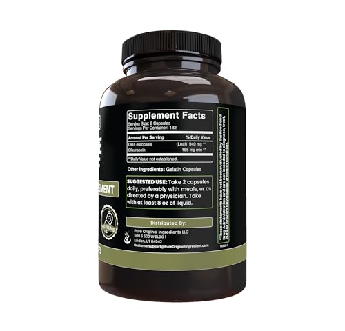 no fillers olive leaf extract