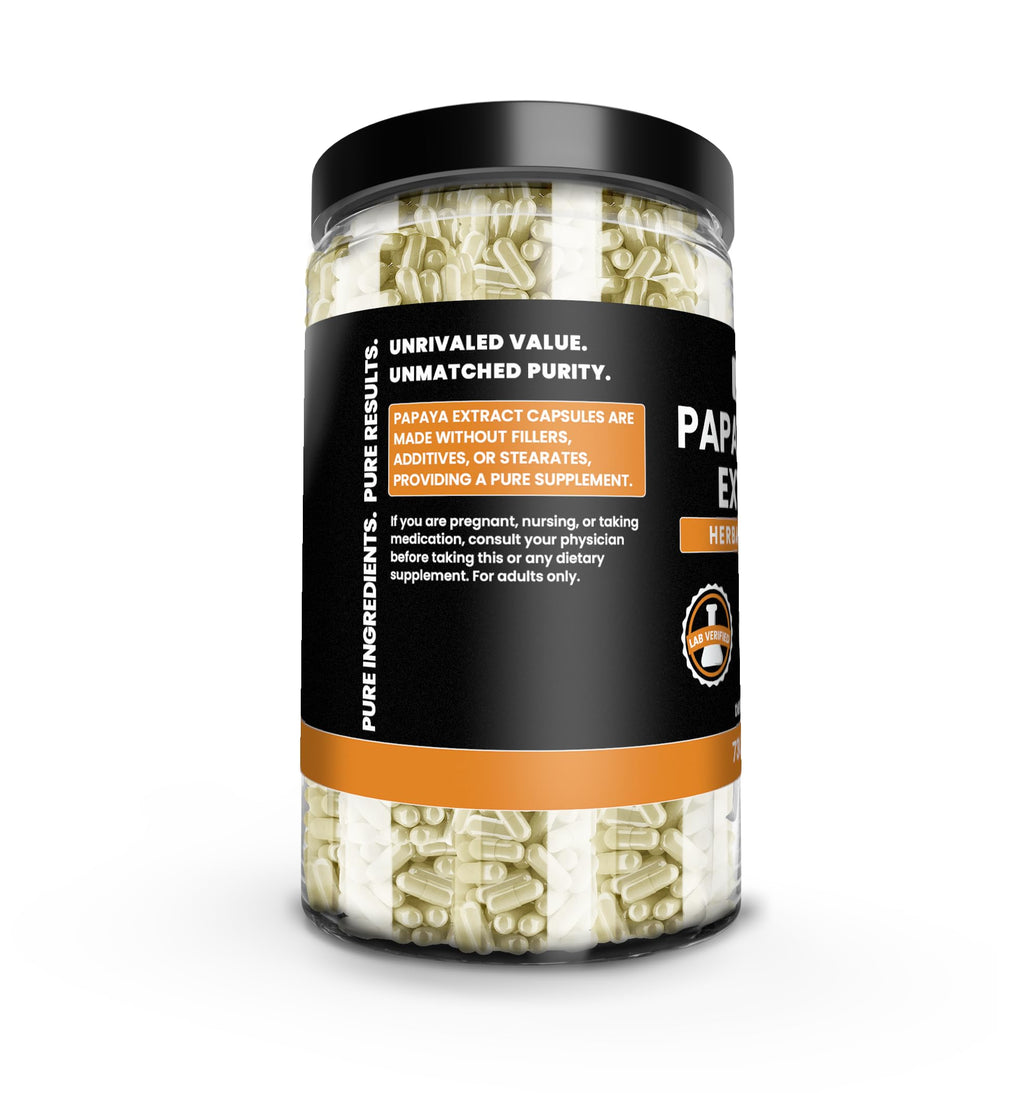 no fillers papaya capsules