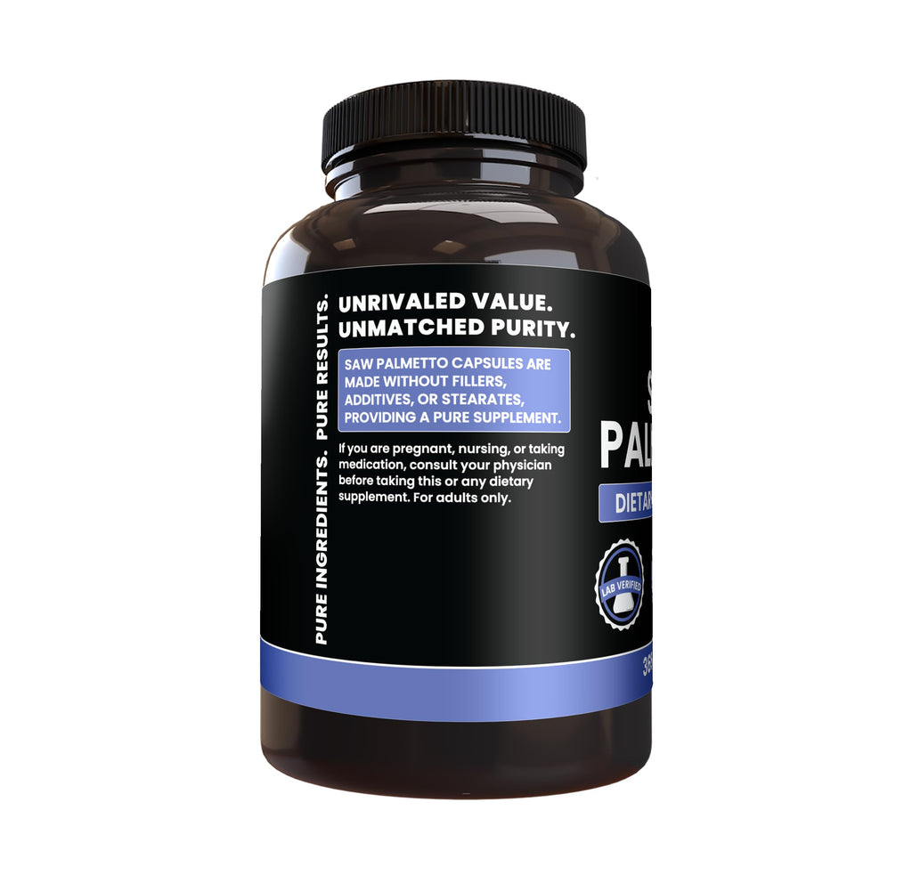 no fillers saw palmetto capsules