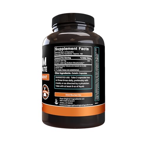 no fillers sodium bicarbonate