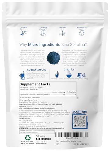 no fishy smell spirulina powder